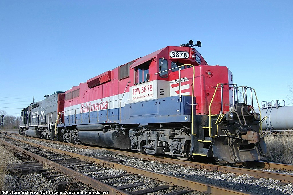 TP&W GP38 3878